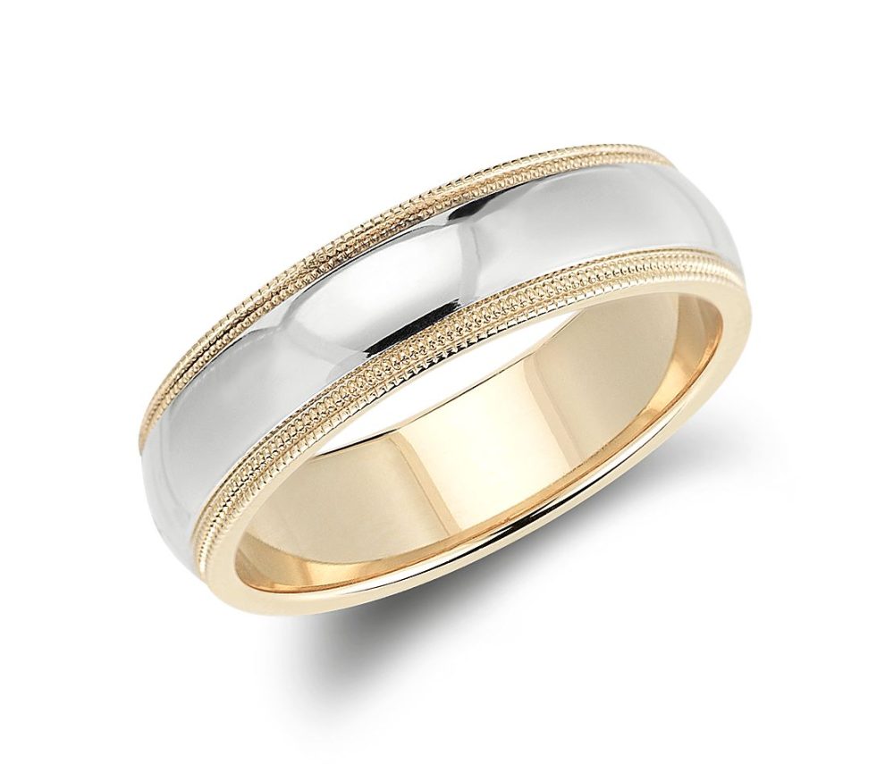 4. Double Milgrain Wedding Ring | Wedding KnowHow